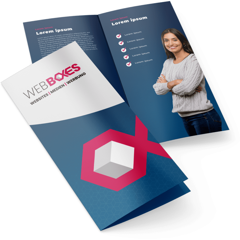 Flyer Einbruchfalz | Webboxes