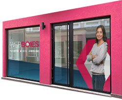 Schaufenster Foliendesign | Webboxes