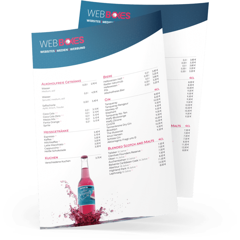 Flyer Einbruchfalz | Webboxes